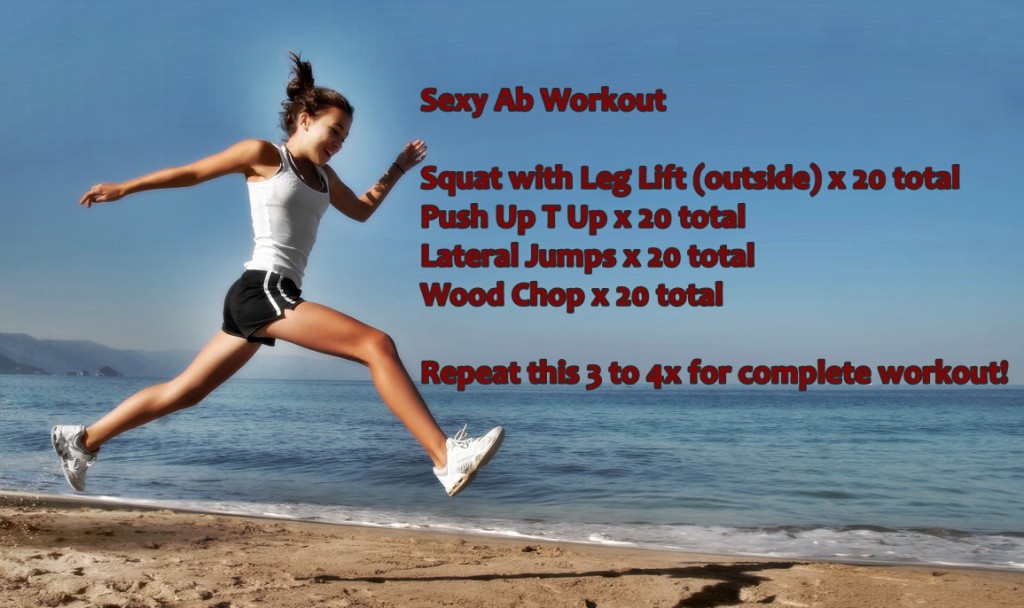 Sexy Summer Ab Workout – Fit Chick Express